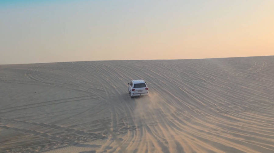 A Desert Safari in Qatar - Adventures of Midlife